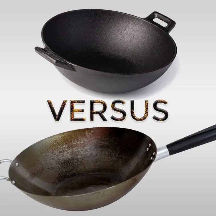 La Différence Entre Les Poêles à Wok En Acier Au Carbone Et En Fonte ... La Différence Entre Les Poêles à Wok En Acier Au Carbone Et En Fonte ...